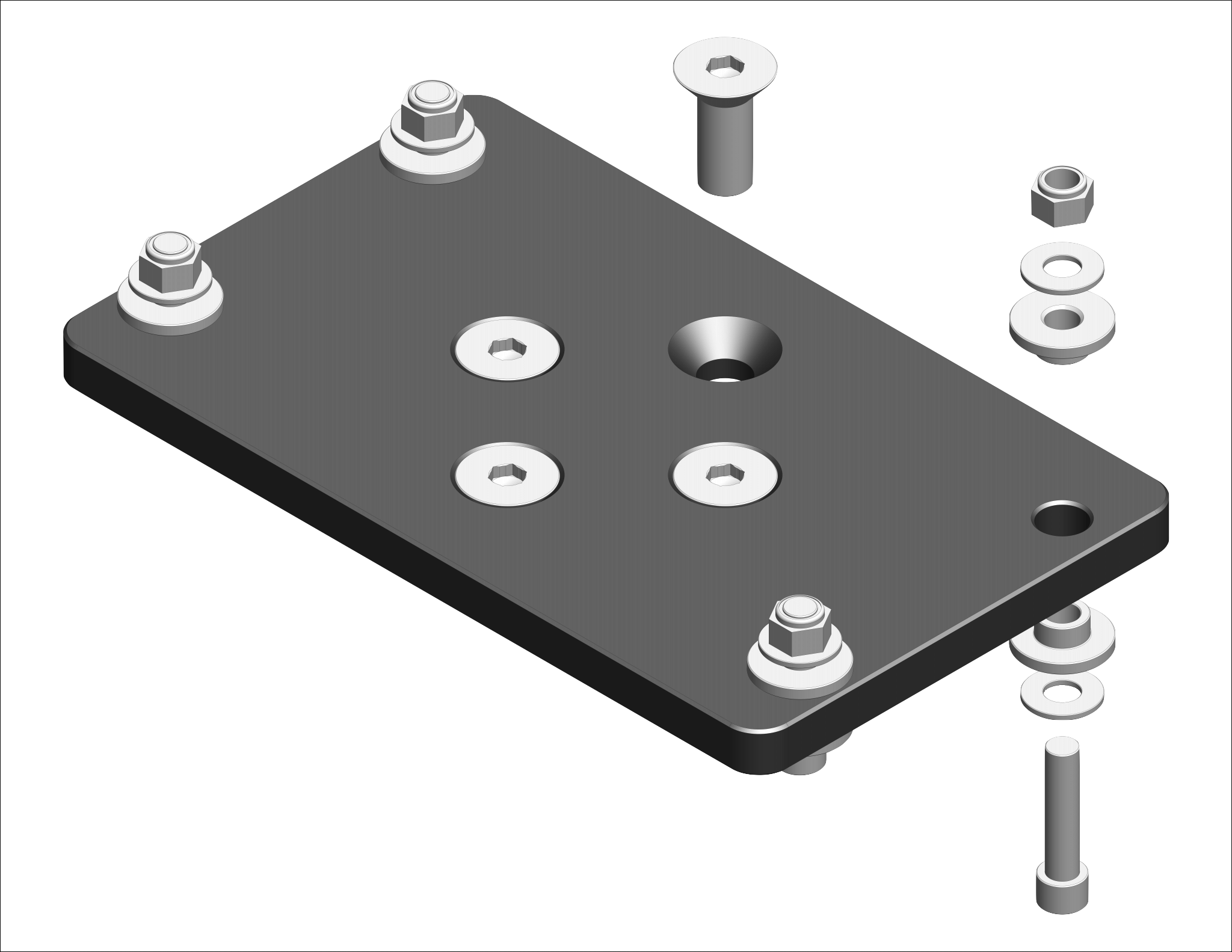 GPS MOUNTS - Universal Sonar Mount