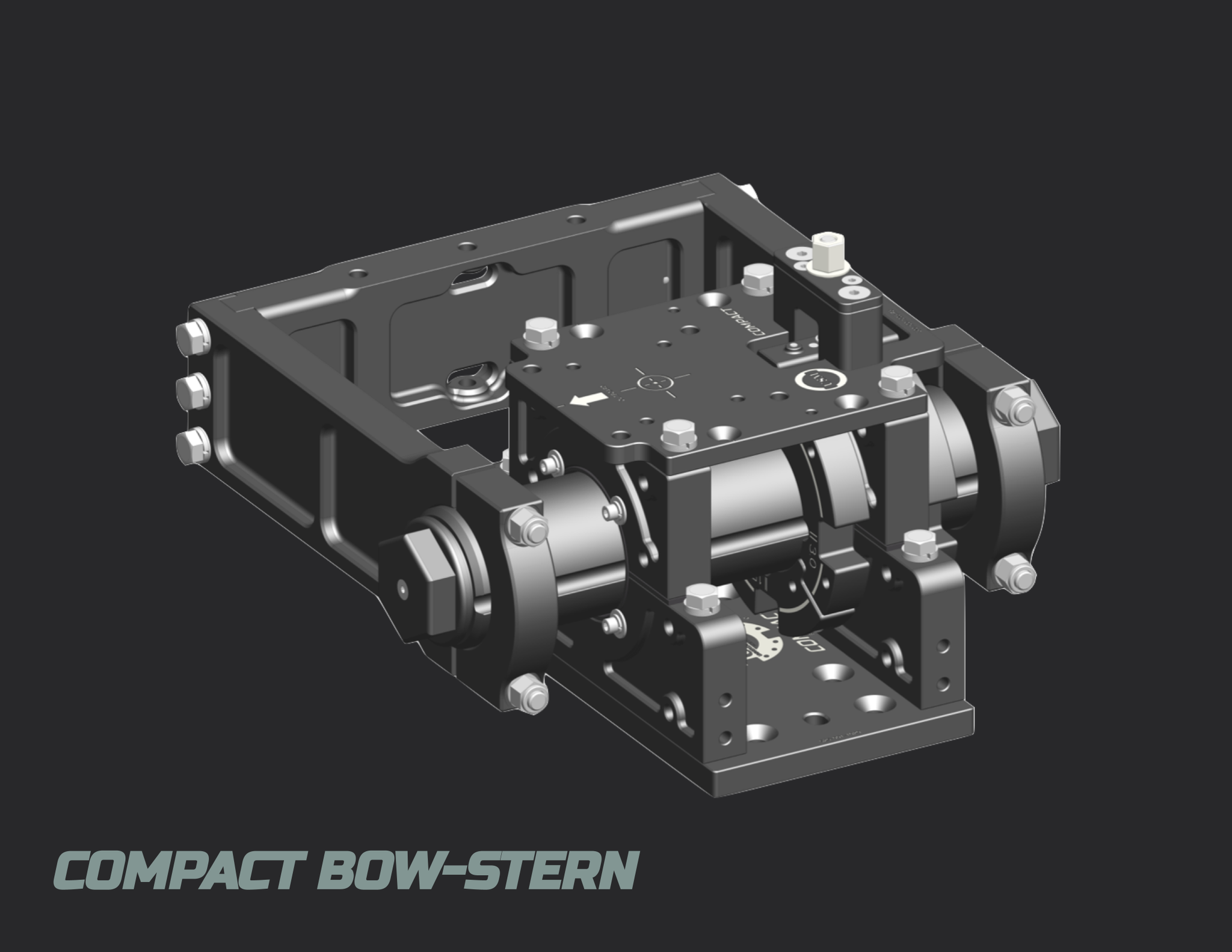 COMPACT BOW-STERN - Universal Sonar Mount