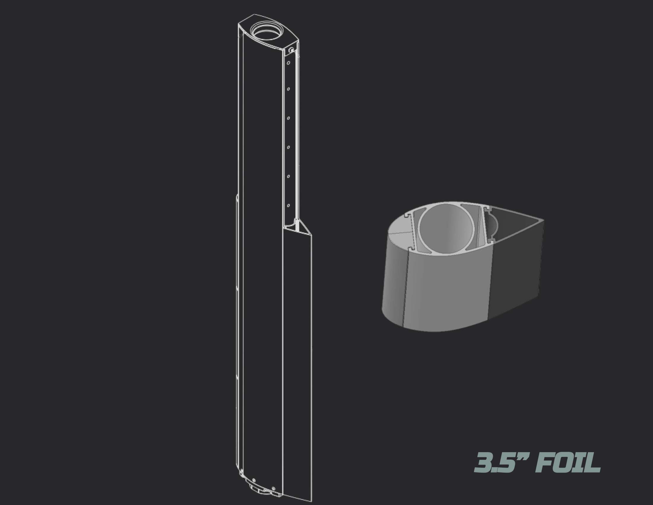 Z-POLE STABILIZER - Universal Sonar Mount