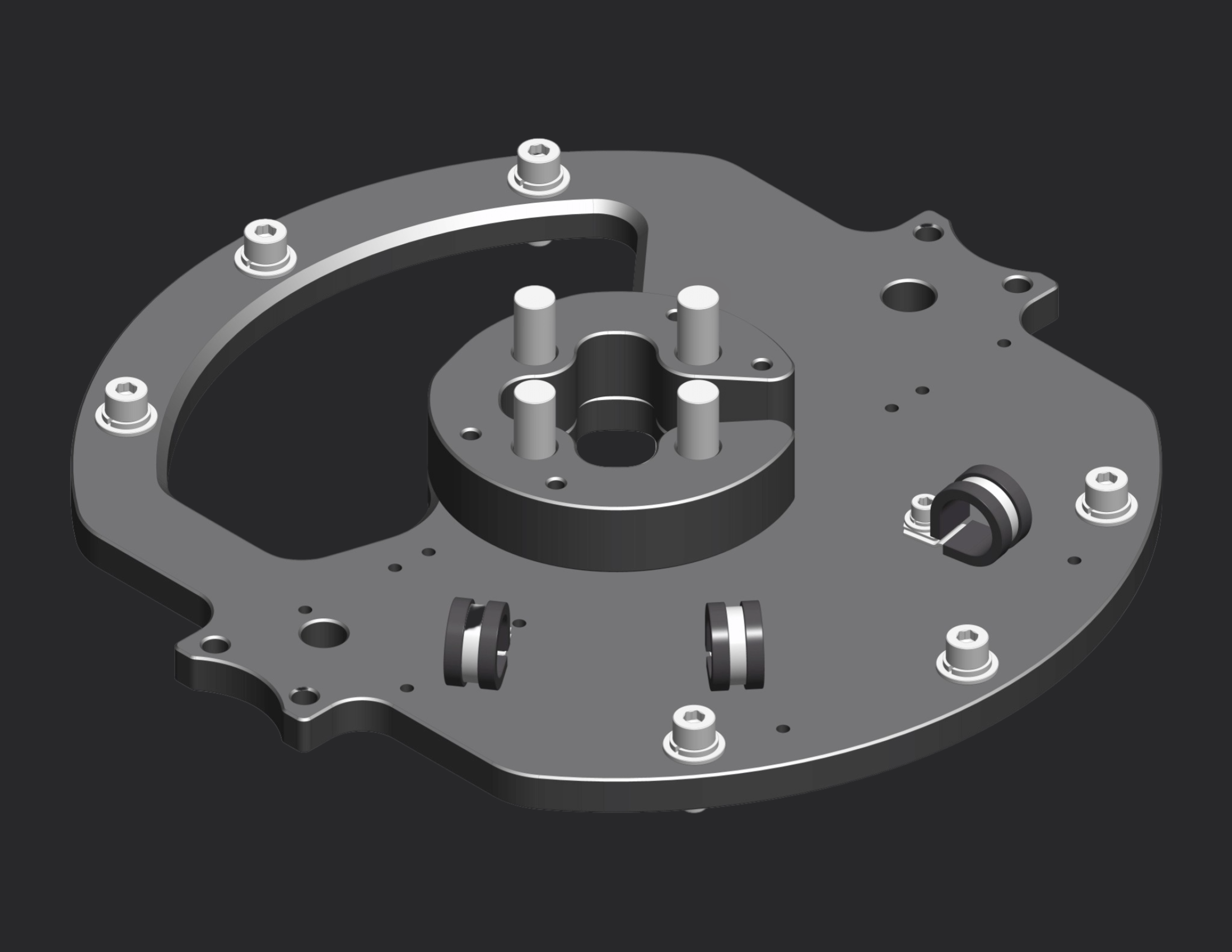KONGSBERG 2040P - Universal Sonar Mount