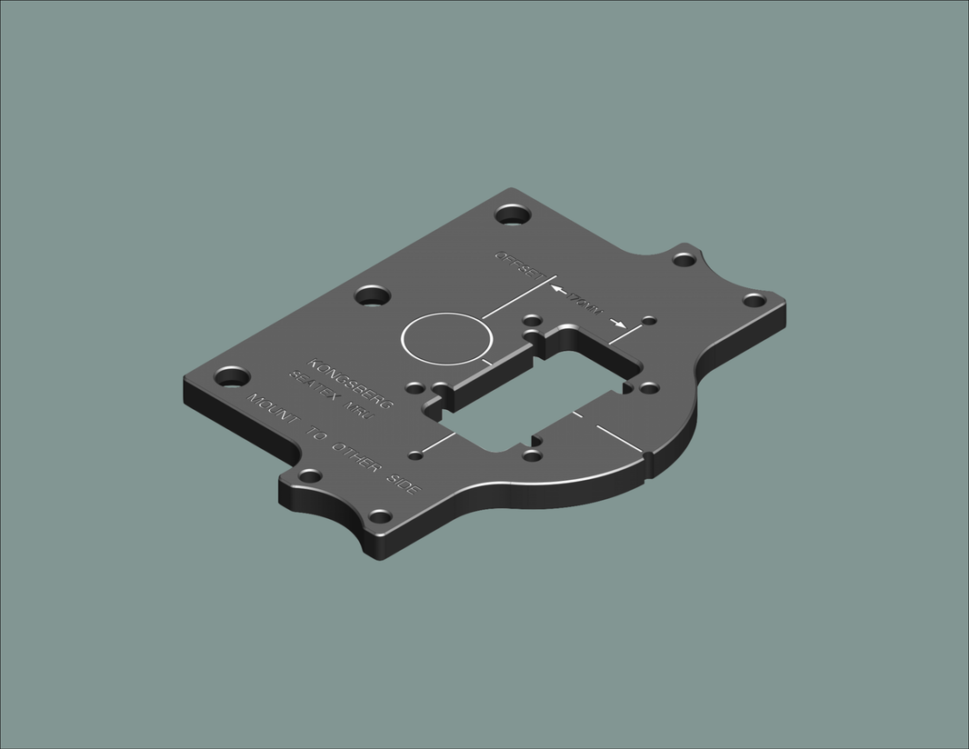 IMU/MRU BRACKETS - Universal Sonar Mount