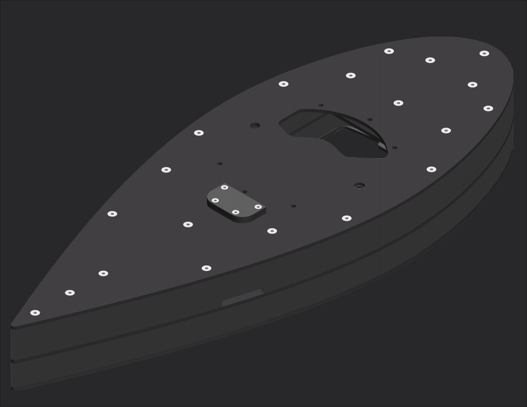 PODS & FAIRINGS - Universal Sonar Mount