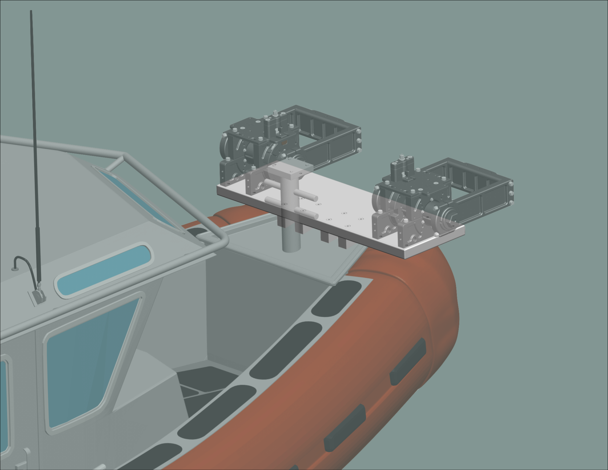 SAFE BOAT - Universal Sonar Mount