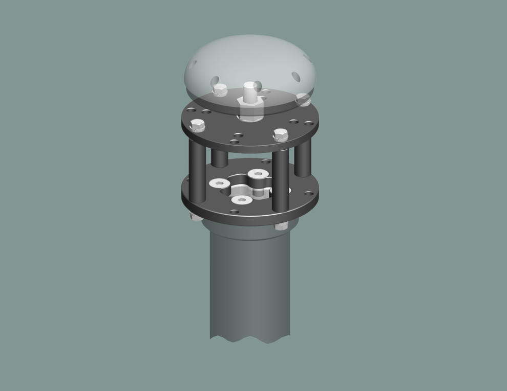 SINGLE GPS MOUNT - Universal Sonar Mount